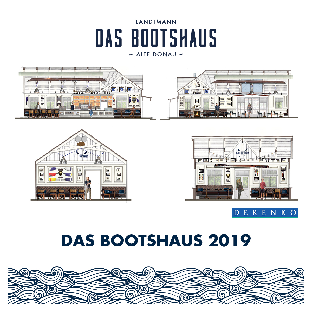 Das Bootshaus Alte Donau - Landtmann's Bootshaus
