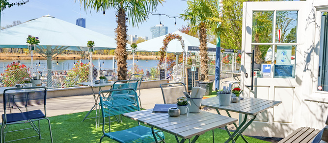 Das Bootshaus Alte Donau - Landtmann's Bootshaus